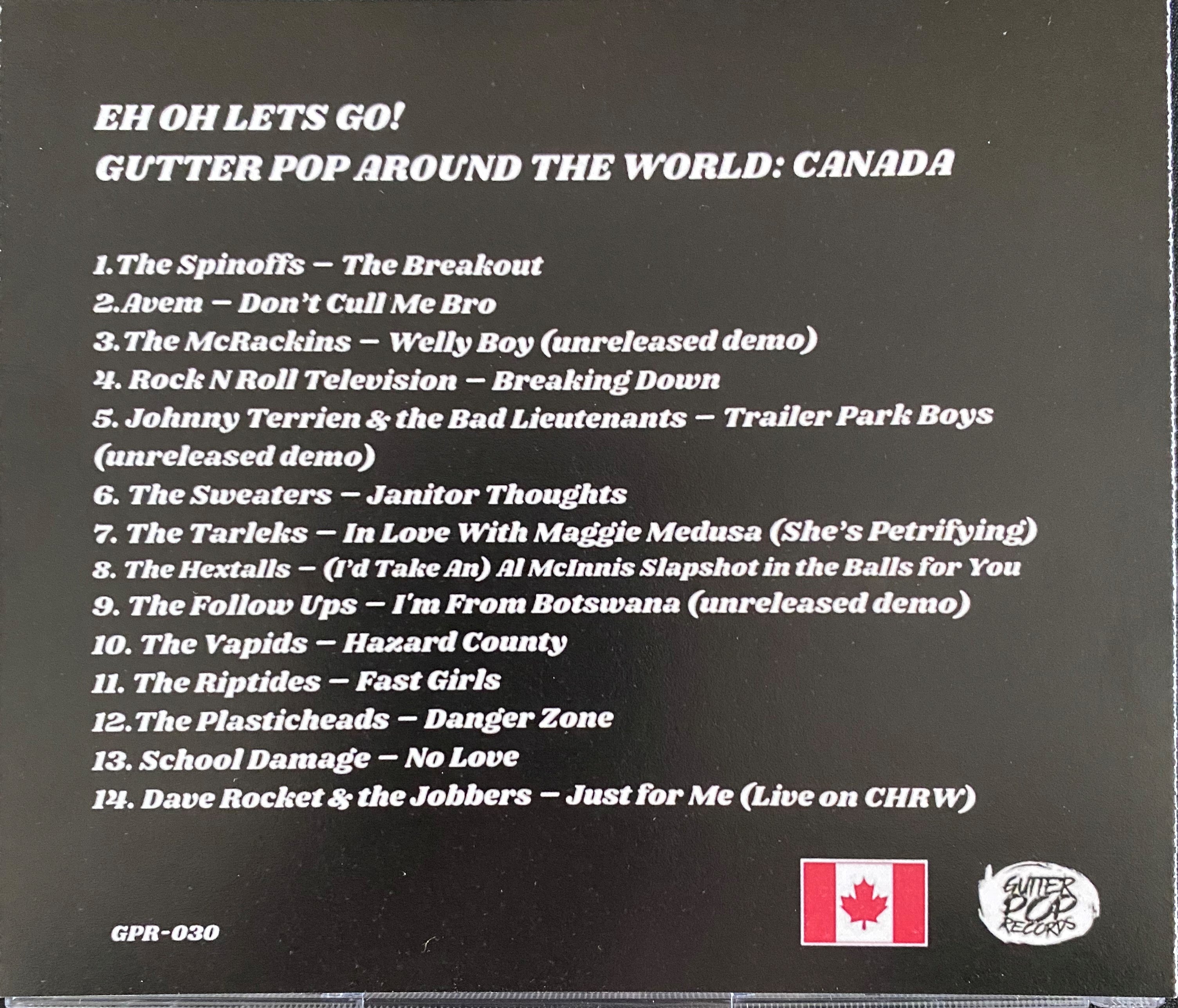 Eh Oh Let's Go! Gutter Pop Around the World: Canada – Avem